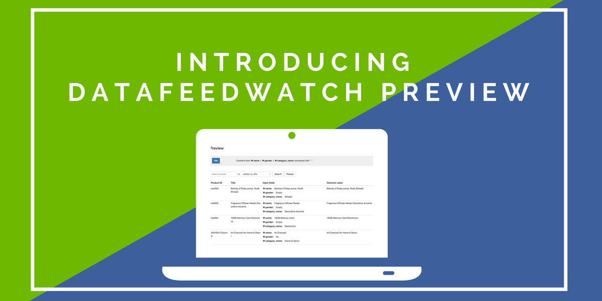 Exciting News Releasing Datafeedwatch Preview